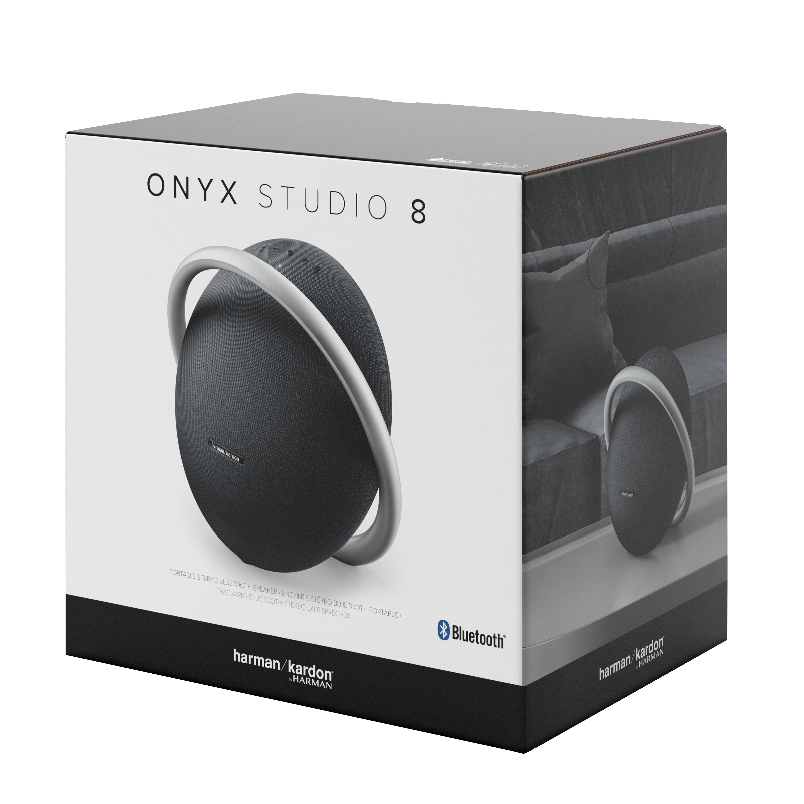 Harman Kardon Onyx Studio 8 | Altavoz portátil Bluetooth y estéreo